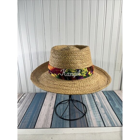 Kangol | Accessories | Mens Vintage Kangol Design Woven Straw Hat With ...